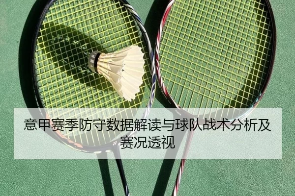 意甲赛季防守数据解读与球队战术分析及赛况透视 - 华体会体育